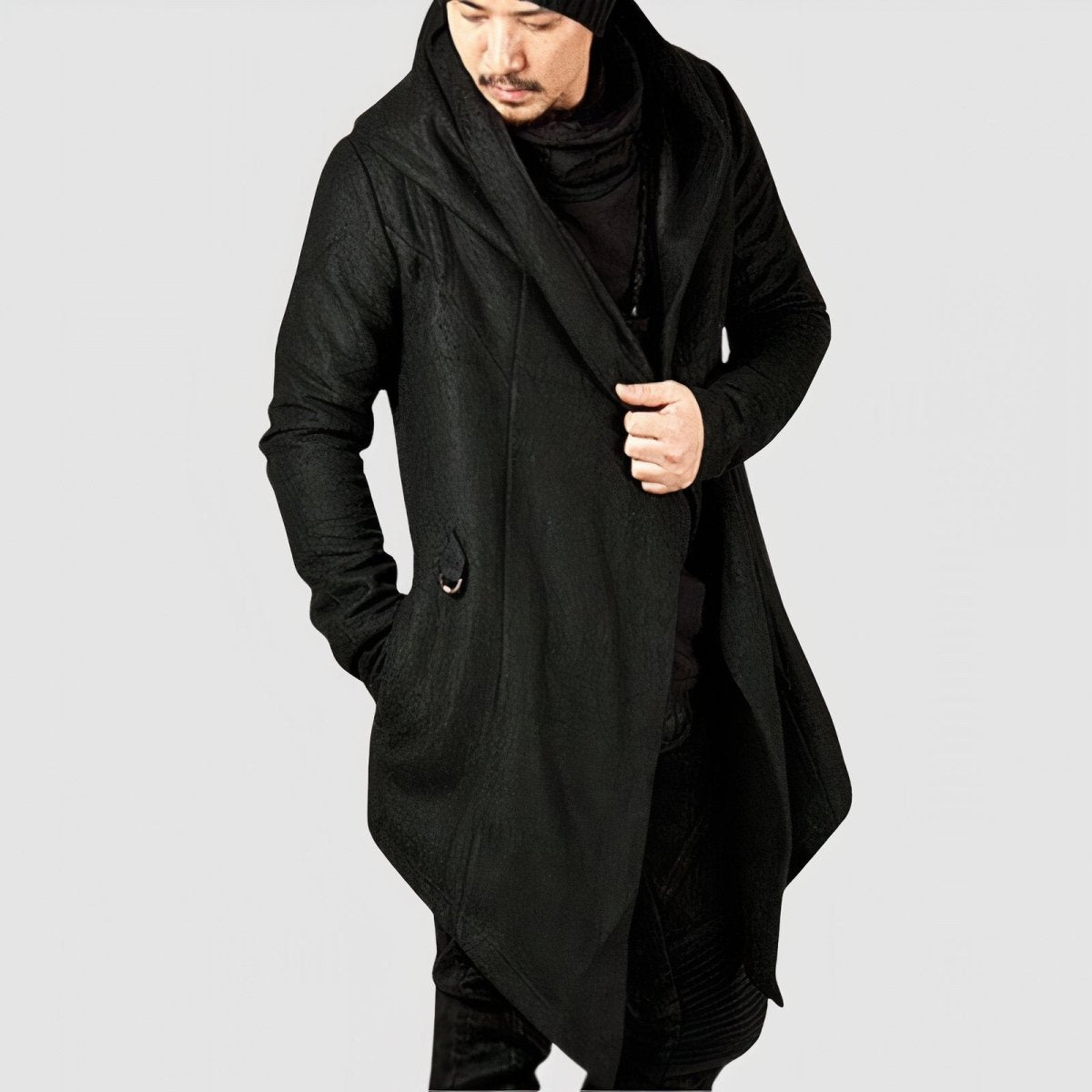 Assassin Style Gothic Coat with Hood | Castle Gothic