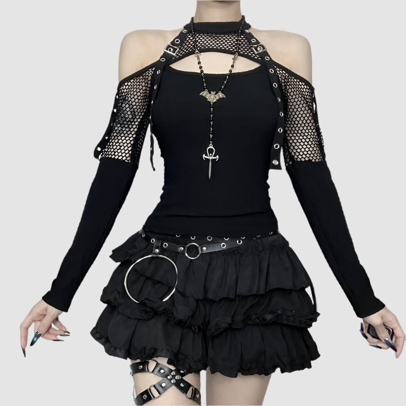 Castle Gothic Black Gothic Top