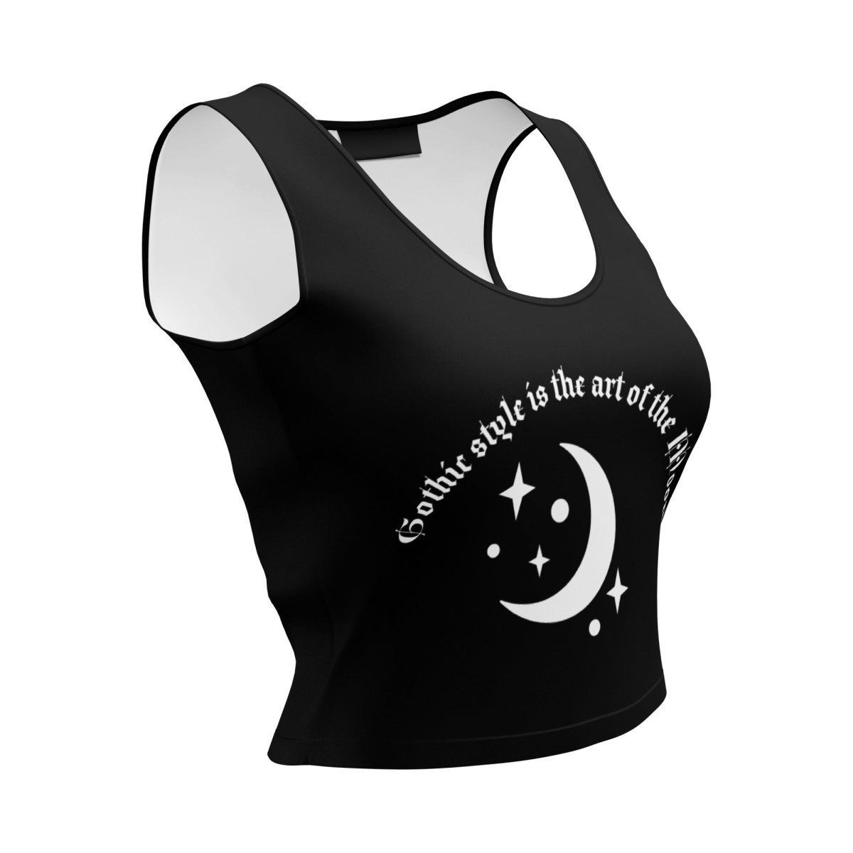 Castle Gothic "Art of the Moon" Crop Top | Castle Gothic