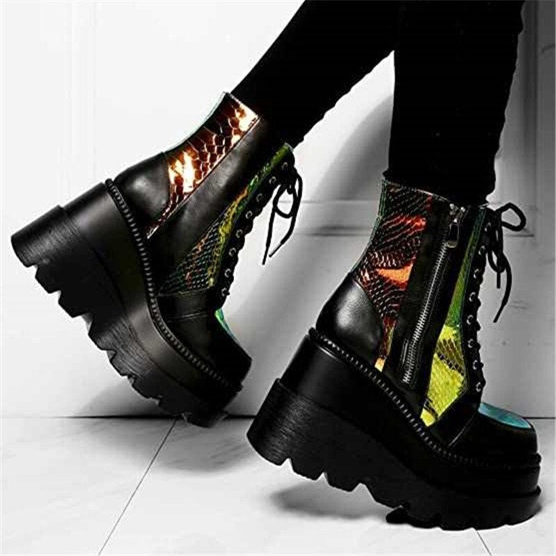 Castle Gothic Platform Gothic Shoes